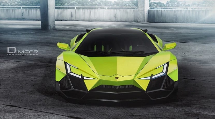 Lamborghini Forsennato: a concept to dream that ignores the laws of physics