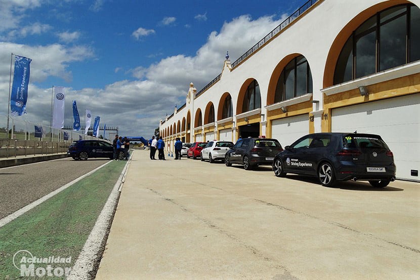 This was the Volkswagen Driving Experience at the Monteblanco Circuit