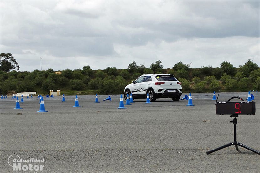 This was the Volkswagen Driving Experience at the Monteblanco Circuit