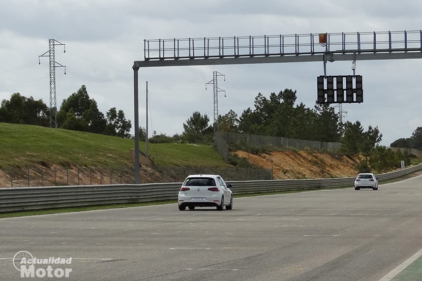 This was the Volkswagen Driving Experience at the Monteblanco Circuit