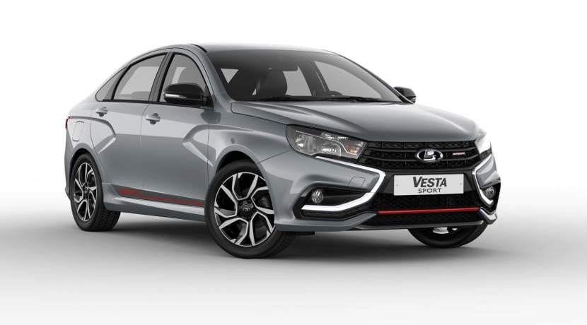 Con la ayuda de anabolizantes, Lada crea la versión Sport del Vesta