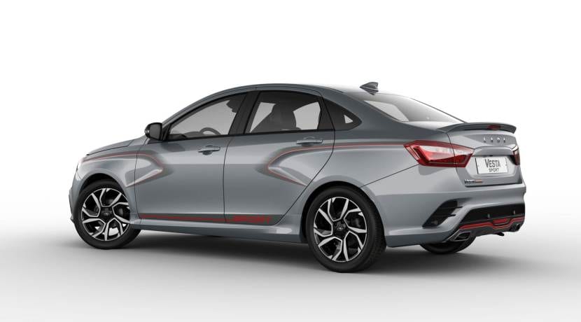 Con la ayuda de anabolizantes, Lada crea la versión Sport del Vesta