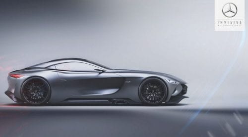 Mercedes-Benz SLR Vision: This is the INVISIVE render