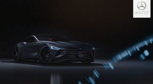 Mercedes-Benz SLR Vision: This is the INVISIVE render