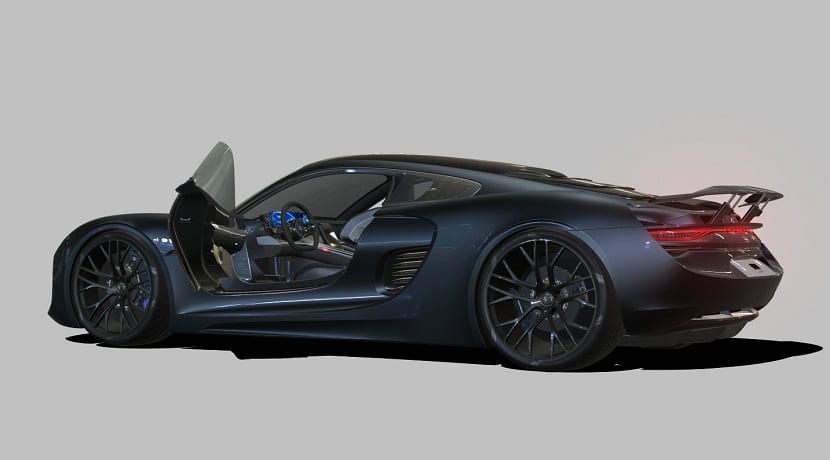 Porsche 988 Vision: this would be the German rival of the Ferrari 488 Pista