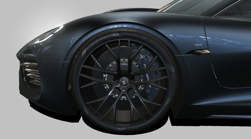 Porsche 988 Vision: this would be the German rival of the Ferrari 488 Pista