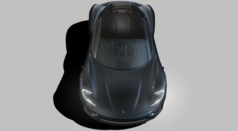 Porsche 988 Vision: this would be the German rival of the Ferrari 488 Pista