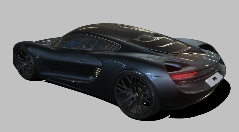 Porsche 988 Vision: this would be the German rival of the Ferrari 488 Pista