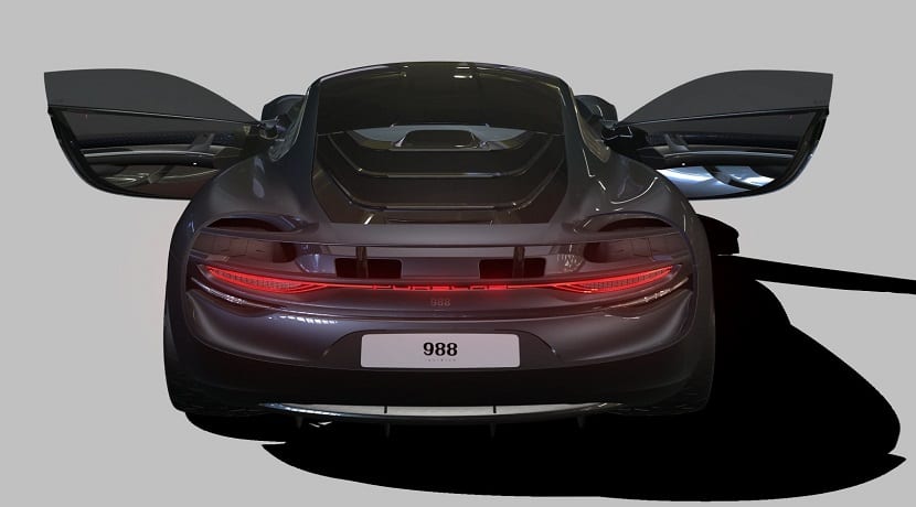 Porsche 988 Vision: this would be the German rival of the Ferrari 488 Pista