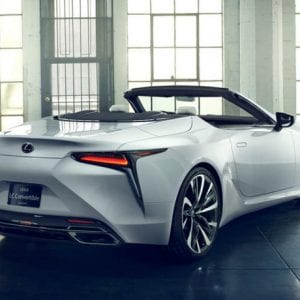 El Lexus LC descapotable aterriza en el Salón de Detroit 2019