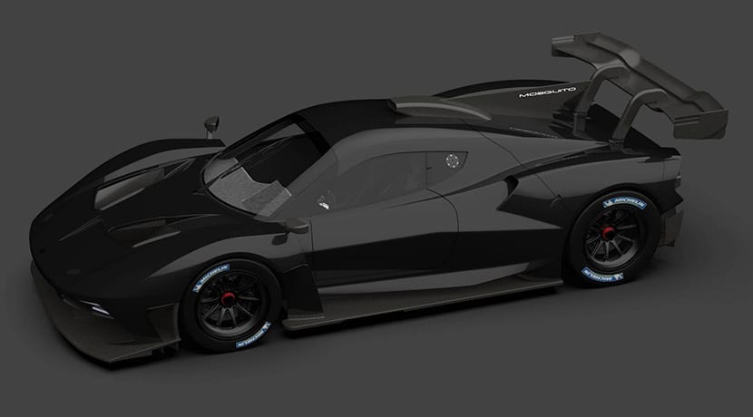 Supercar Mosquito: menos de 1 tonelada y más de 600 CV