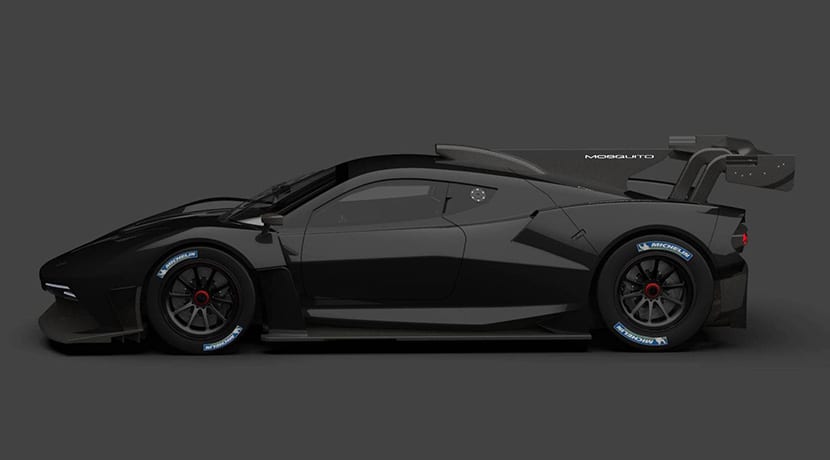Supercar Mosquito: menos de 1 tonelada y más de 600 CV