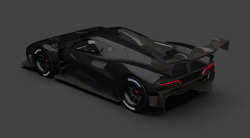 Supercar Mosquito: menos de 1 tonelada y más de 600 CV