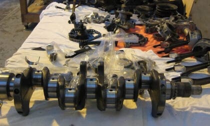 De krukas van de motor: wat het is, hoe het werkt, onderdelen ...