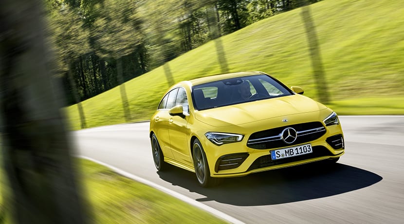 Mercedes-AMG CLA 35 Shooting Brake, effectiveness and practicality with ...