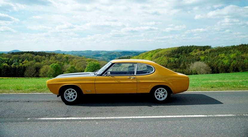 The Ford Capri celebrates the 50th anniversary of its arrival in Europe