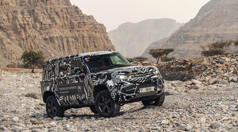 El nuevo Land Rover Defender a prueba por la Cruz Roja Internacional