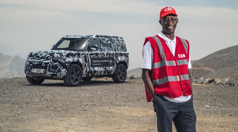 El nuevo Land Rover Defender a prueba por la Cruz Roja Internacional
