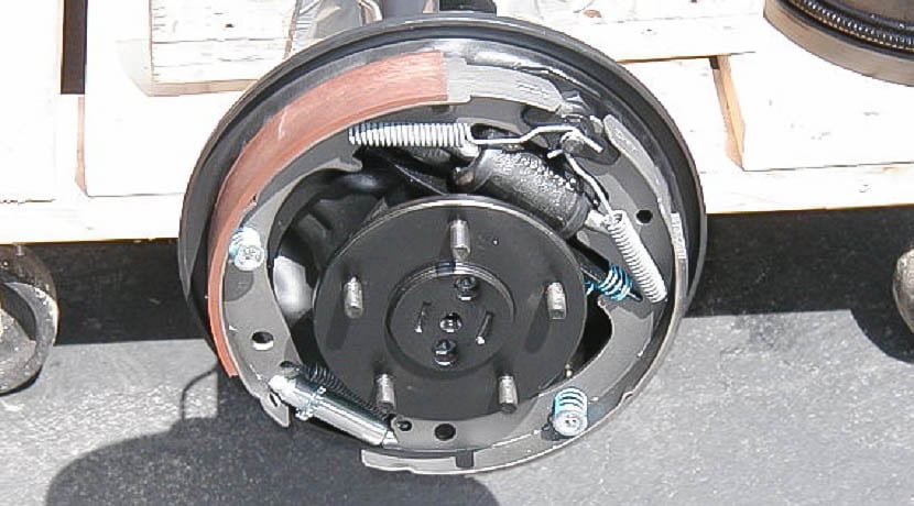 Funcionamiento del freno de tambor