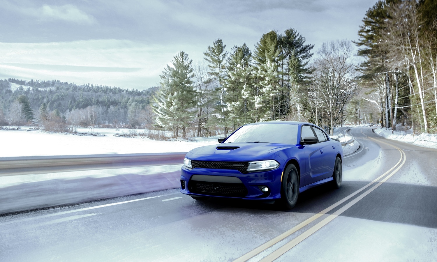 Dodge Charger GT AWD: the sedan muscle car dares with mud and snow
