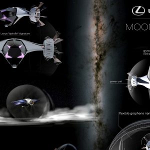 Lexus está pensando cómo conquistar la luna con sus concepts futuristas ...