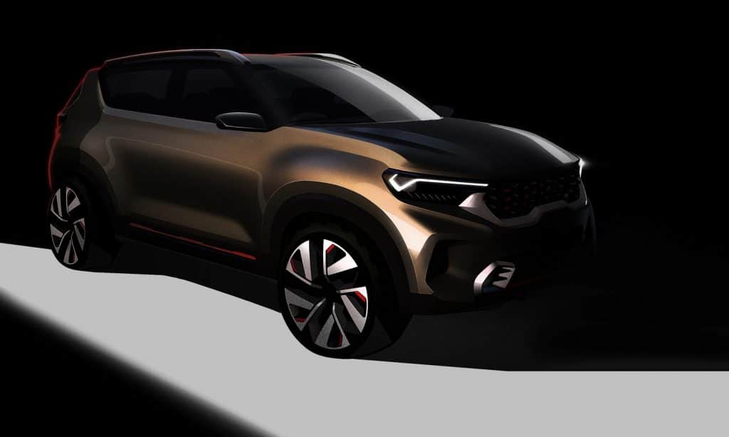 A través de estos teaser se anuncia la llegada del nuevo Kia Compact SUV