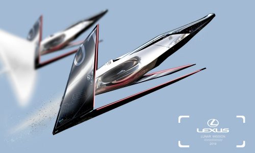 Lexus está pensando cómo conquistar la luna con sus concepts futuristas
