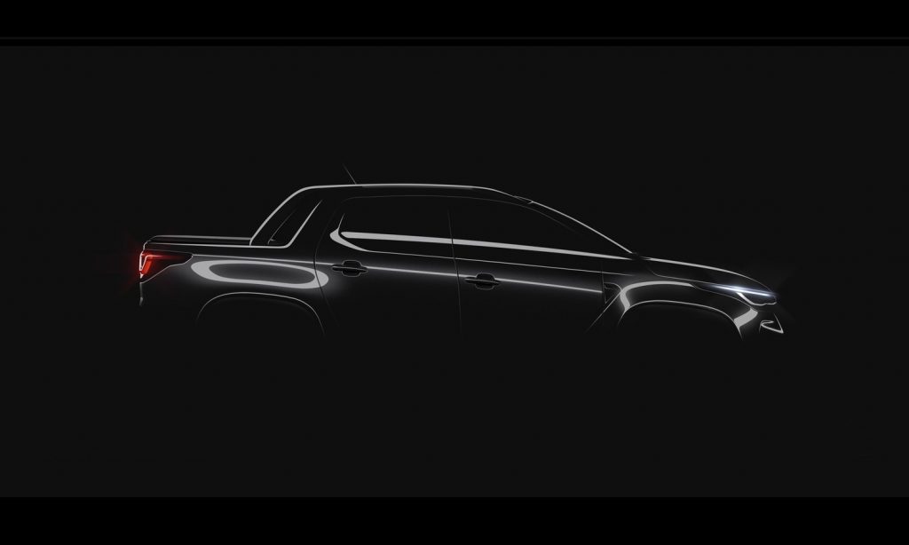 Thanks to this image we see the final design of the new Fiat Strada pick up