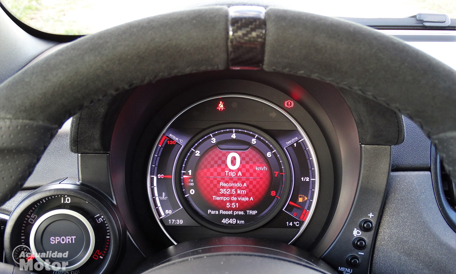 Test Abarth 595 Esseesse 1.4 T-Jet 180 CV