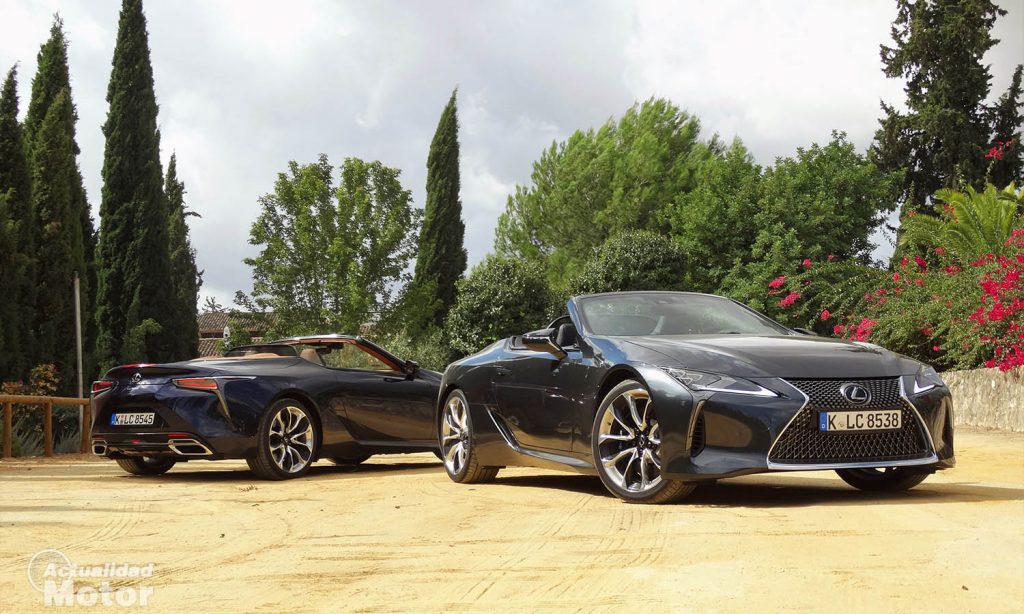 Prueba Lexus LC 500 Cabrio V8 5.0 de 477 CV