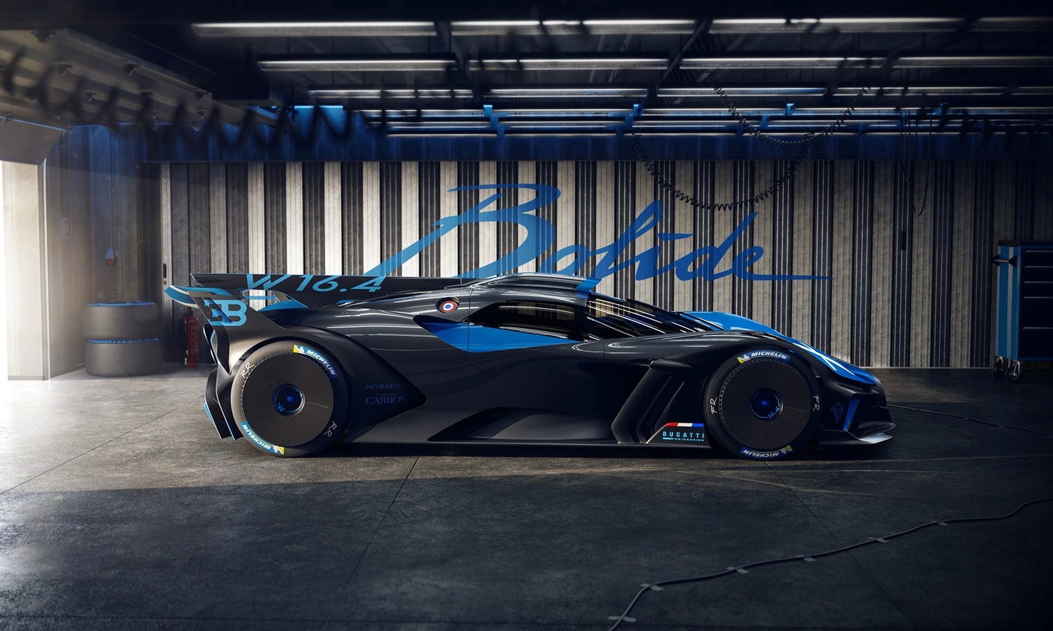 Bugatti Bolide: A supercar for the circuit with 1.850 horsepower!