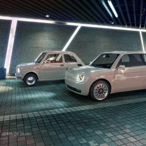 Fiat 126 Visión ¿Y si el nuevo Punto toma prestada su imagen y esencia ...