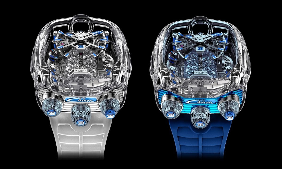 Chiron Tourbillon: luxury watches that move like a Bugatti engine