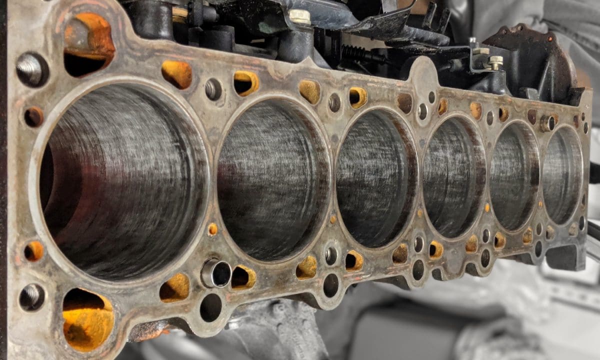 Cilindros de un motor