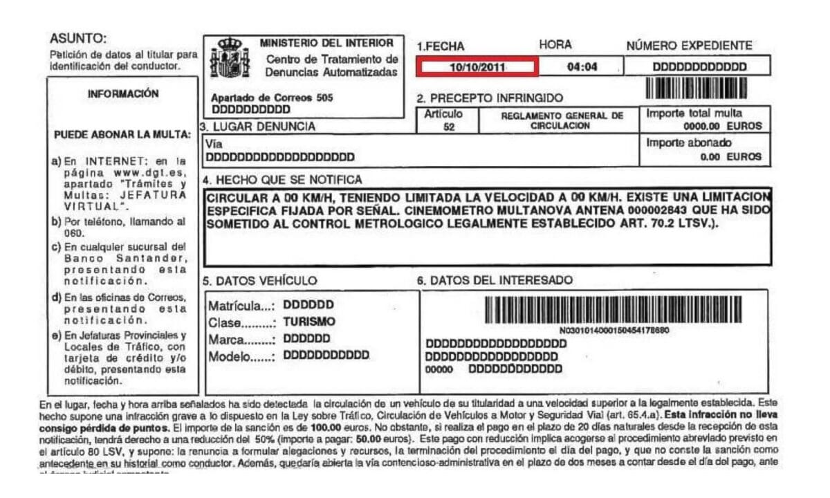 Cómo recurrir una multa: escribir una carta de alegaciones