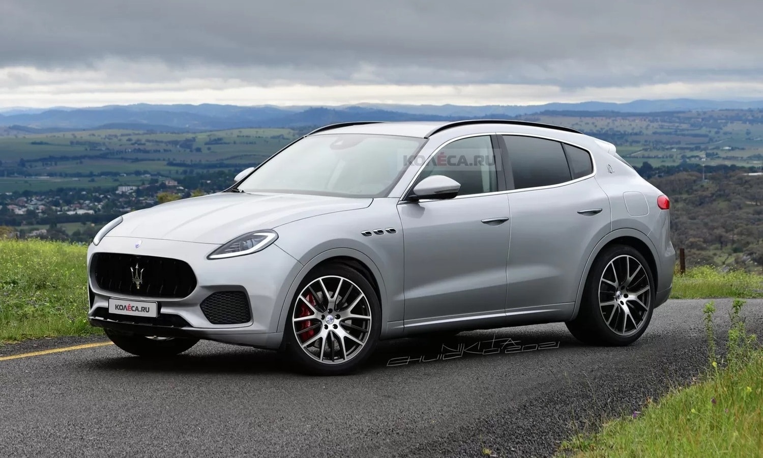 Maserati Grecale: Würde es Ihnen gefallen, wenn sein Design so aussehen ...