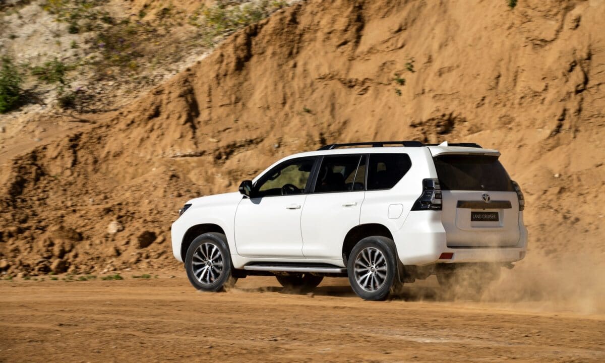 The new generation of the Toyota Land Cruiser begins its official unveiling