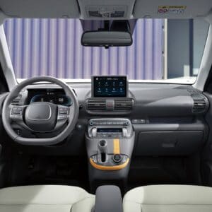 El coqueto Hyundai Casper muestra su interior y anuncia sus mecánicas