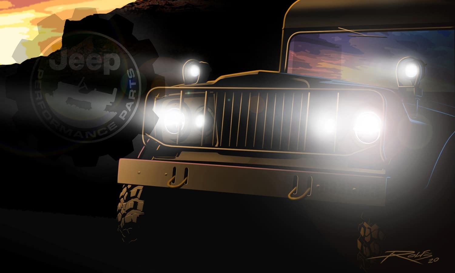 With these teasers Mopar gives an idea of what it will bring to the ...