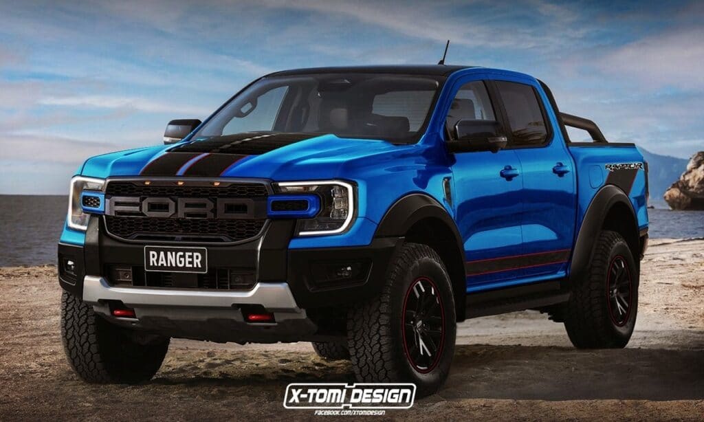 Ford Ranger Raptor ¿Se acercarán estos renders a la versión definitiva…?