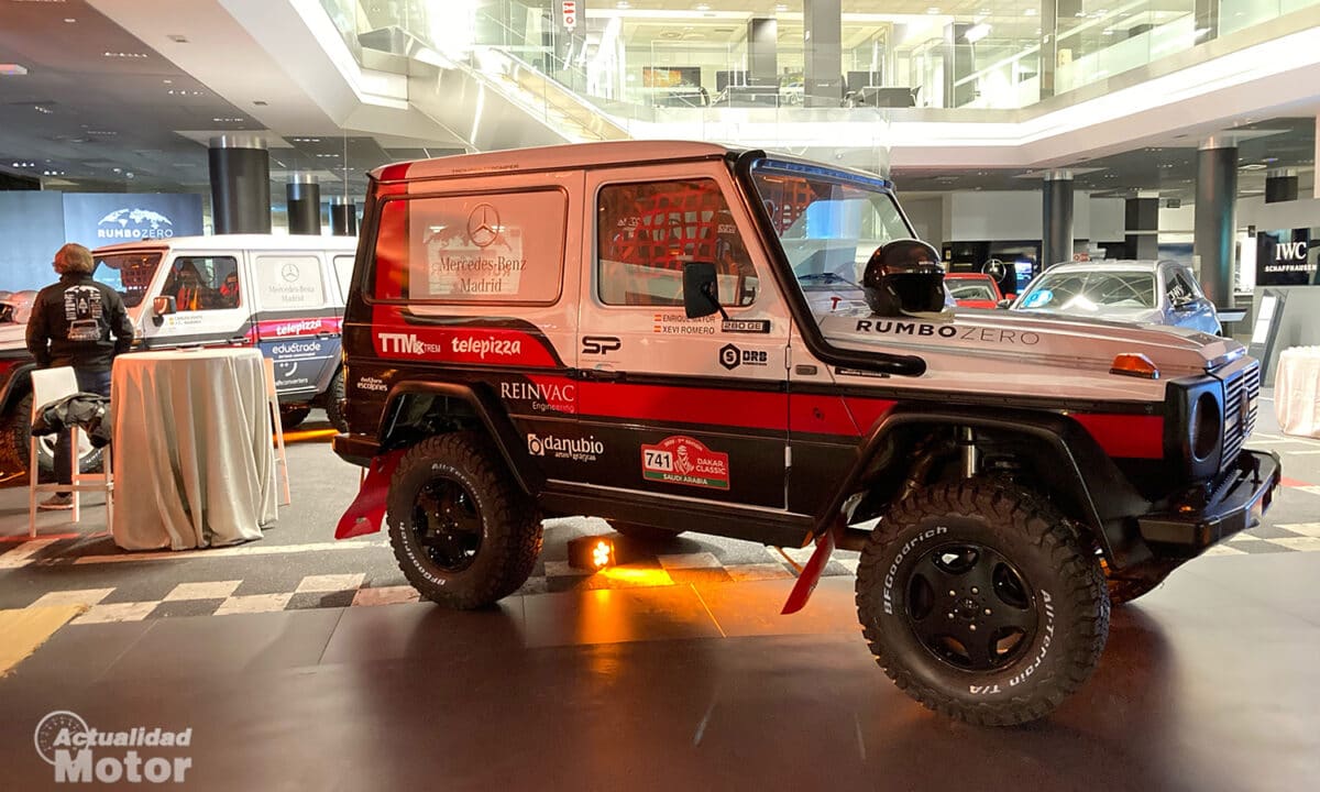 Conocemos los Mercedes Clase G del equipo Rumbo Zero para el Dakar Classic