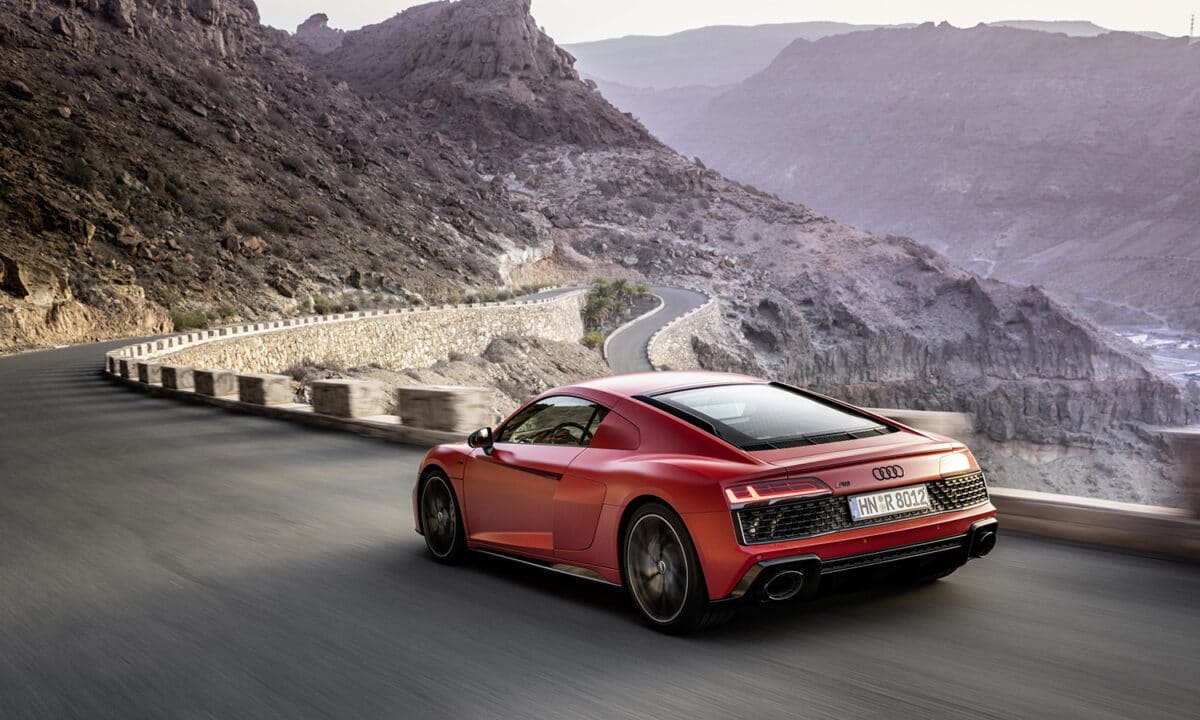 El Audi R8 V10 Performance RWD se actualiza (+ 30 CV)