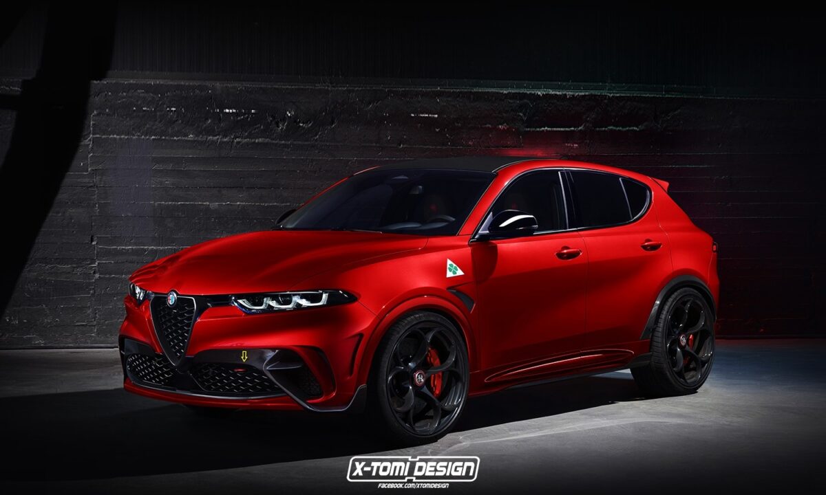 ¿Te gustaría que el Alfa Romeo Tonale Quadrifoglio Verde sea así? Quizá