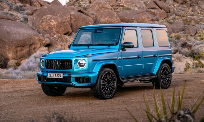 Prueba Mercedes Clase G 2025: Nos subimos al nuevo eléctrico 580 y al ...