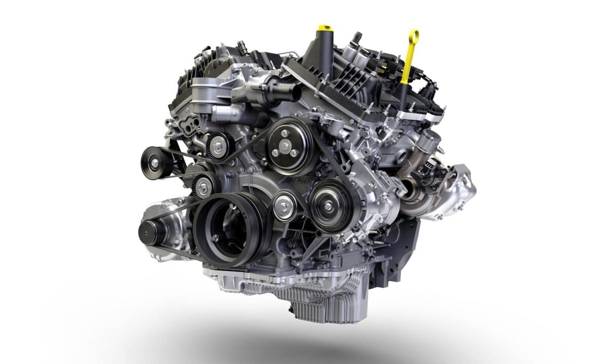 The new 3.5 V6 EcoBoost engine of the Ford F-150 arrives with more ...