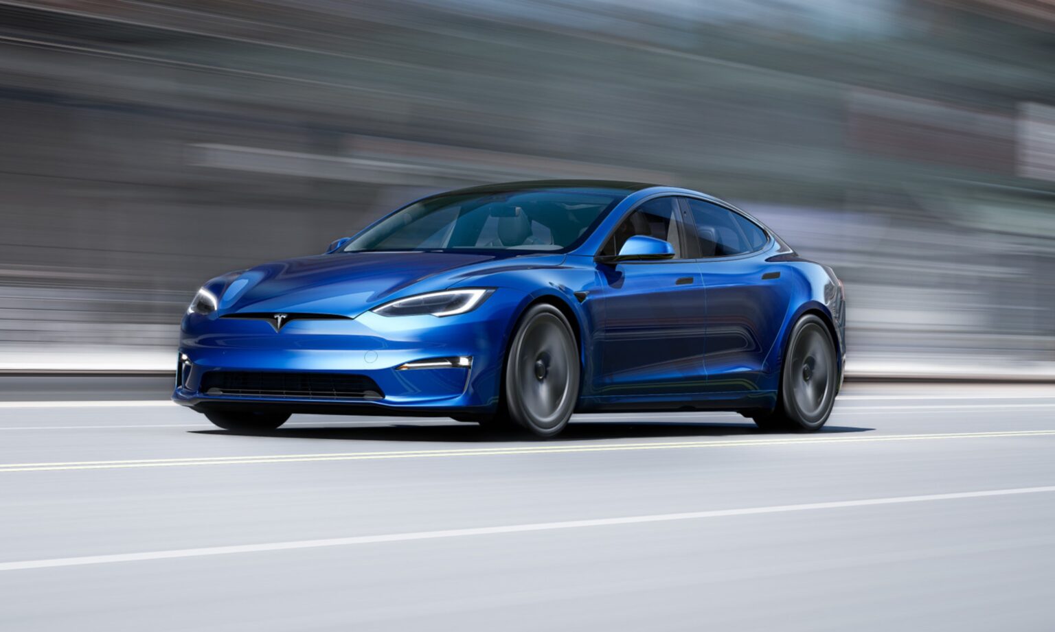 The works of the Tesla Motors Gigafactory from a bird's eye view