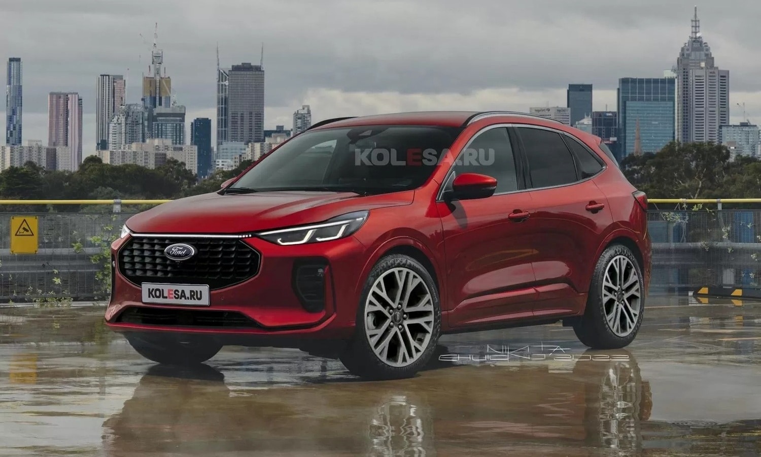 ¿Te gusta el diseño que luce el Ford Kuga en estos renders? ¿Sí, o no…?