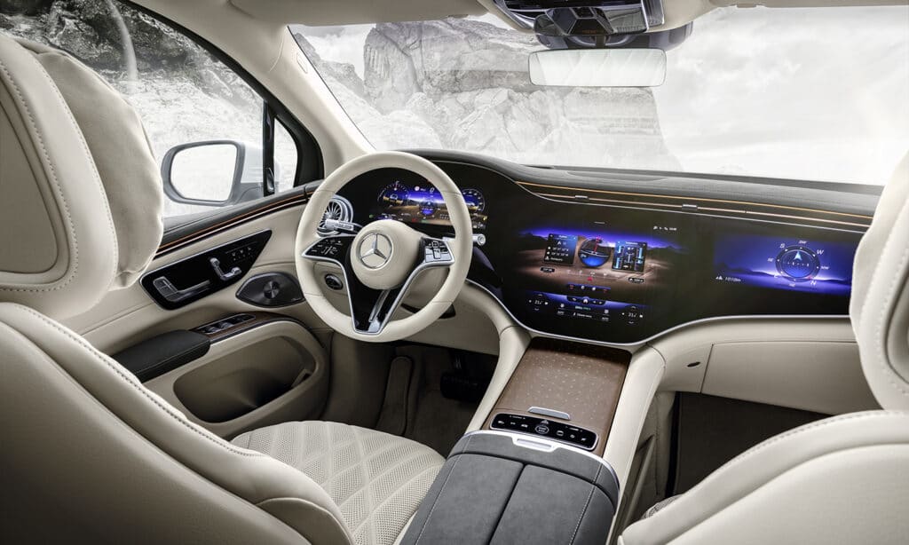 Mercedes EQS SUV, luxury goes hand in hand with SUV and electric trends