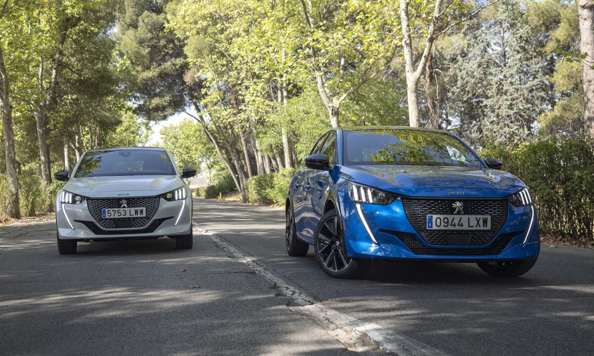 Peugeot 208 Vs Peugeot e-208, ¿cuándo compensa el eléctrico?