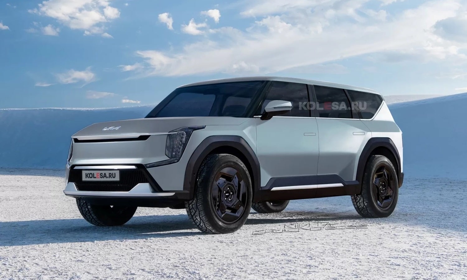 Kia EV9: Co sądzisz o projektowaniu tych renderów? Prawidłowy…?
